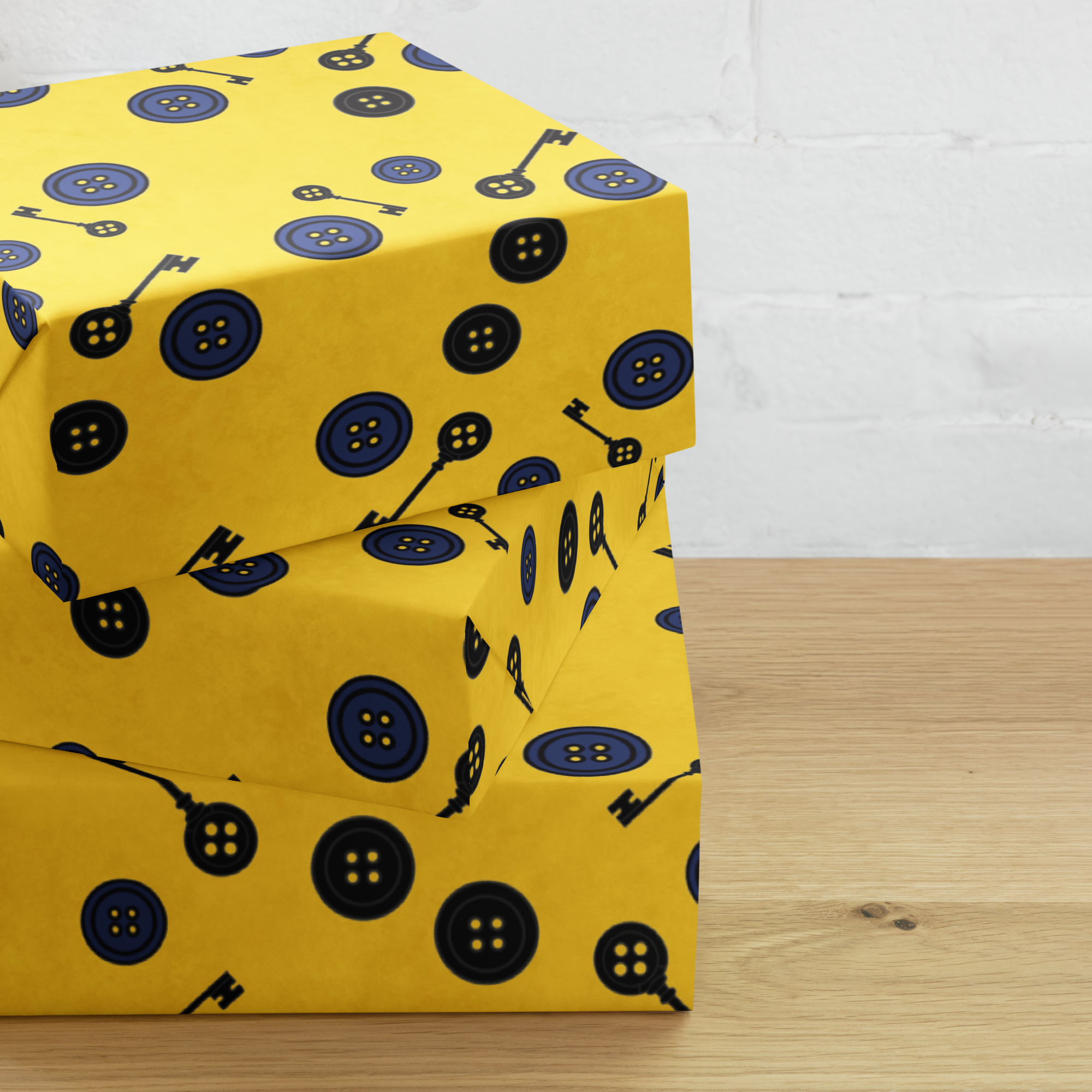 Coraline Buttons | Wrapping Paper – Syntax & Alchemy