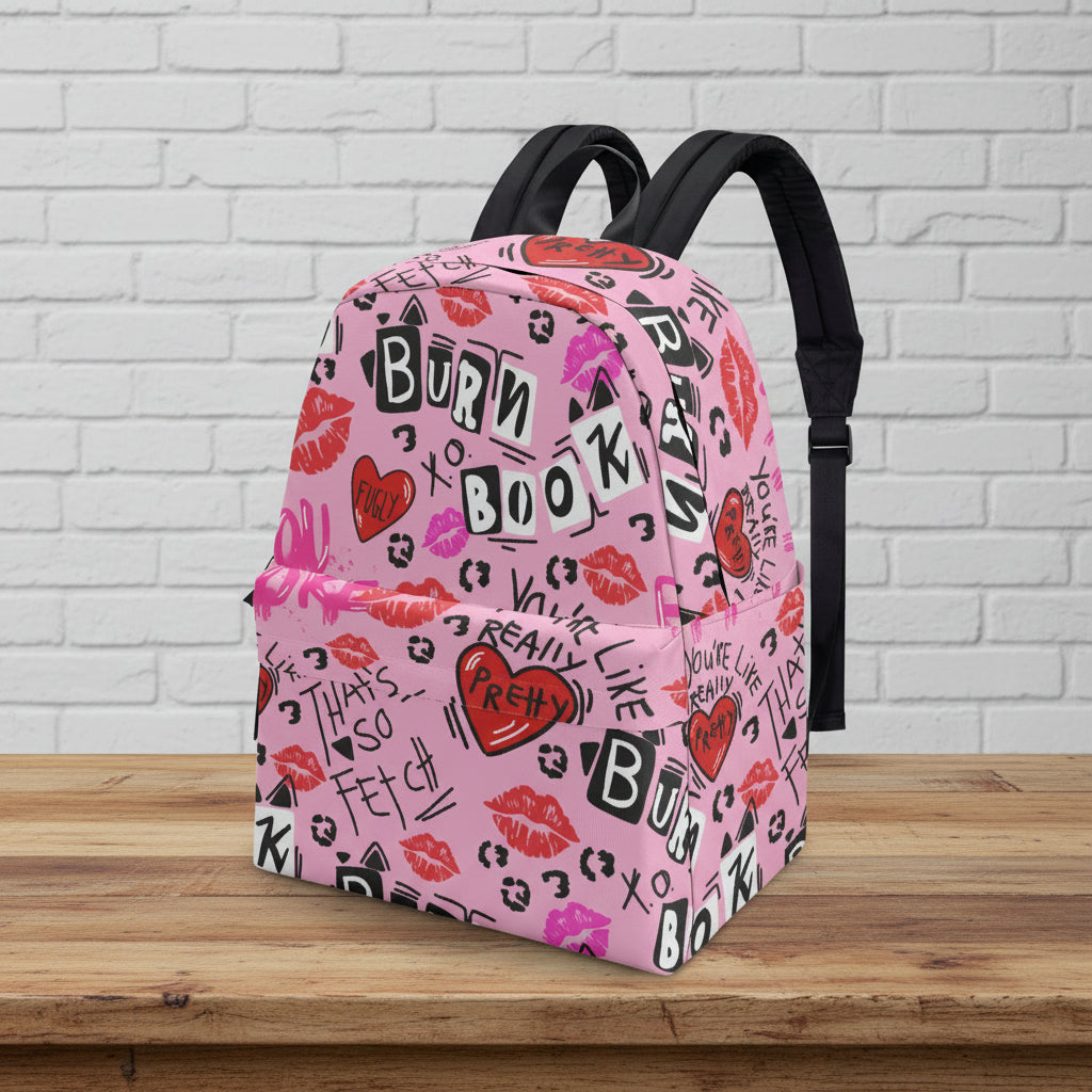 Burn Book | Ergonomic Backpack - Carry comfort and style wherever you ...